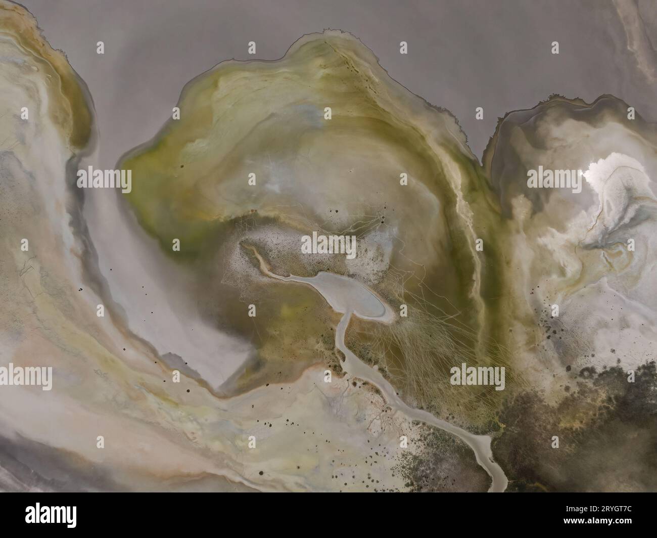 The effect of the lake drying up in the summer season of extreme ...