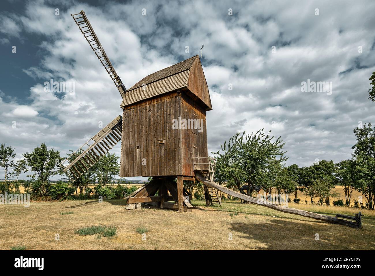 Germany windmill yellow hi-res stock photography and images - Alamy