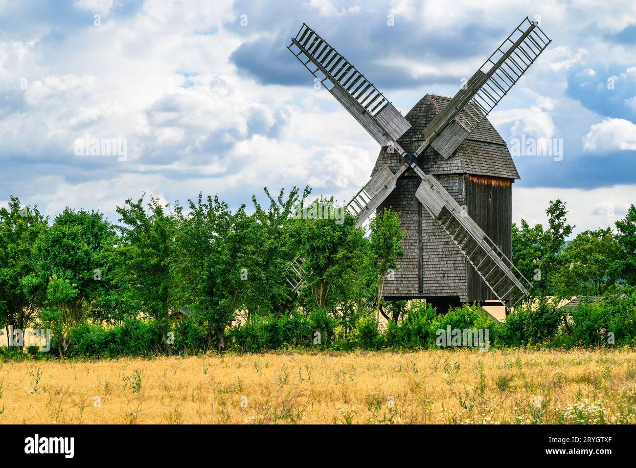 Historic windmill view hi-res stock photography and images - Alamy