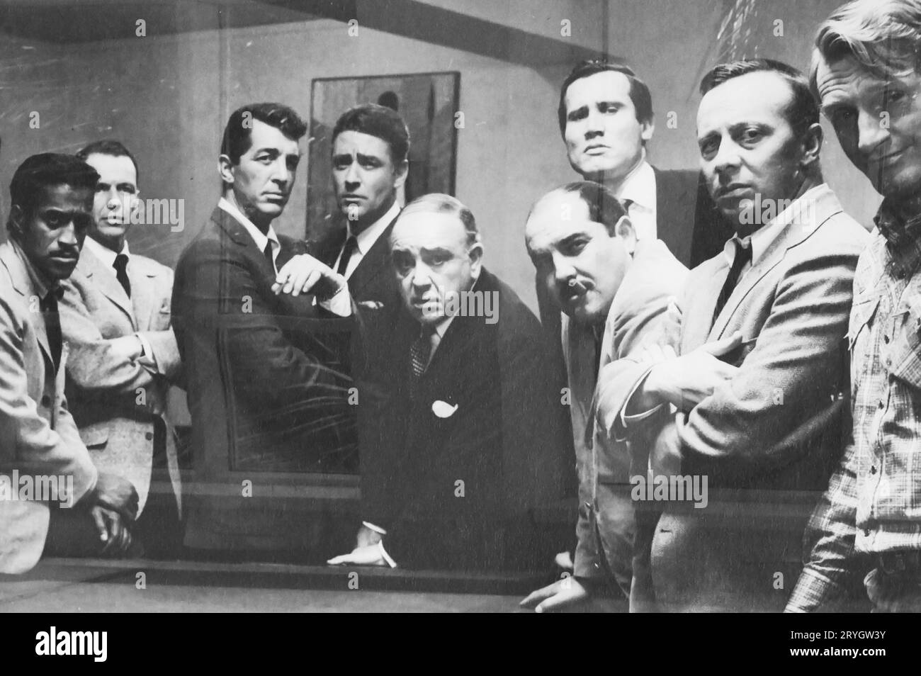 USA. FLORIDA. MIAMI. BLACK AND WHITE PICTURE WITH SAMMY DAVIS JUNIOR ...