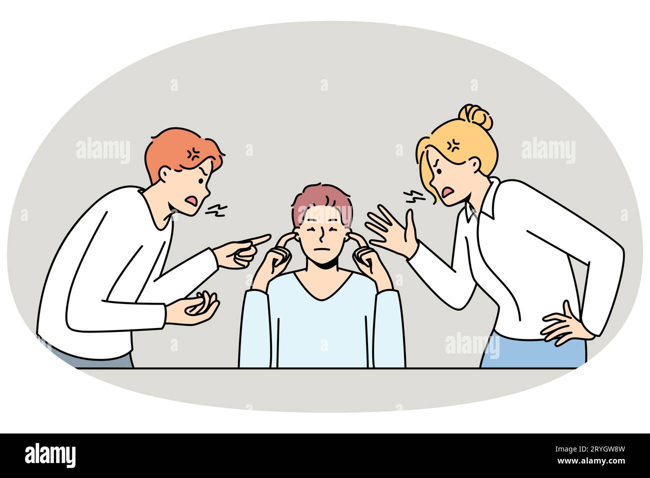 Ignorant person Stock Vector Images - Alamy