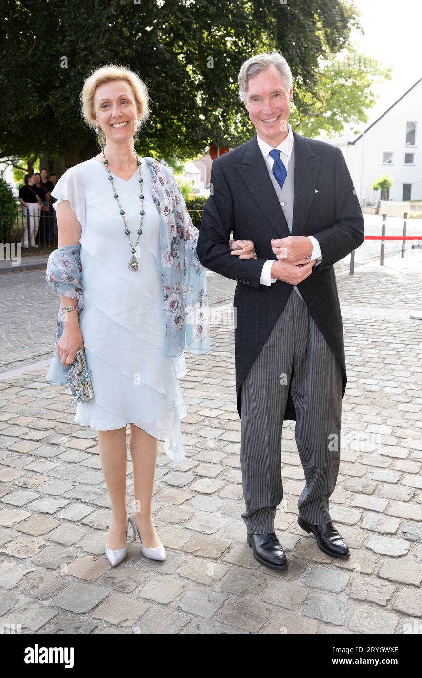 Beloeil, Belgium. 01st Oct, 2023. Prince Guillaume of Luxembourg and ...