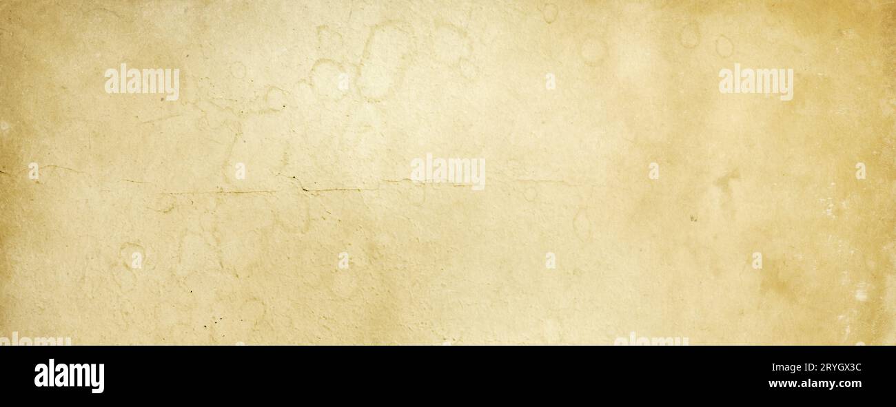 Old parchment paper. Banner texture Stock Photo - Alamy