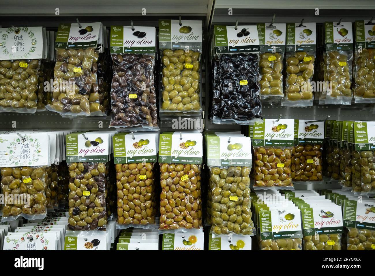 Traditional greek olives hi-res stock photography and images - Alamy