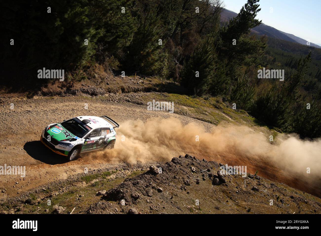 #21 Sami PAJARI (fin), Enni MALKONEN (fin), Skoda Fabia RS Rally2 RC2 ...