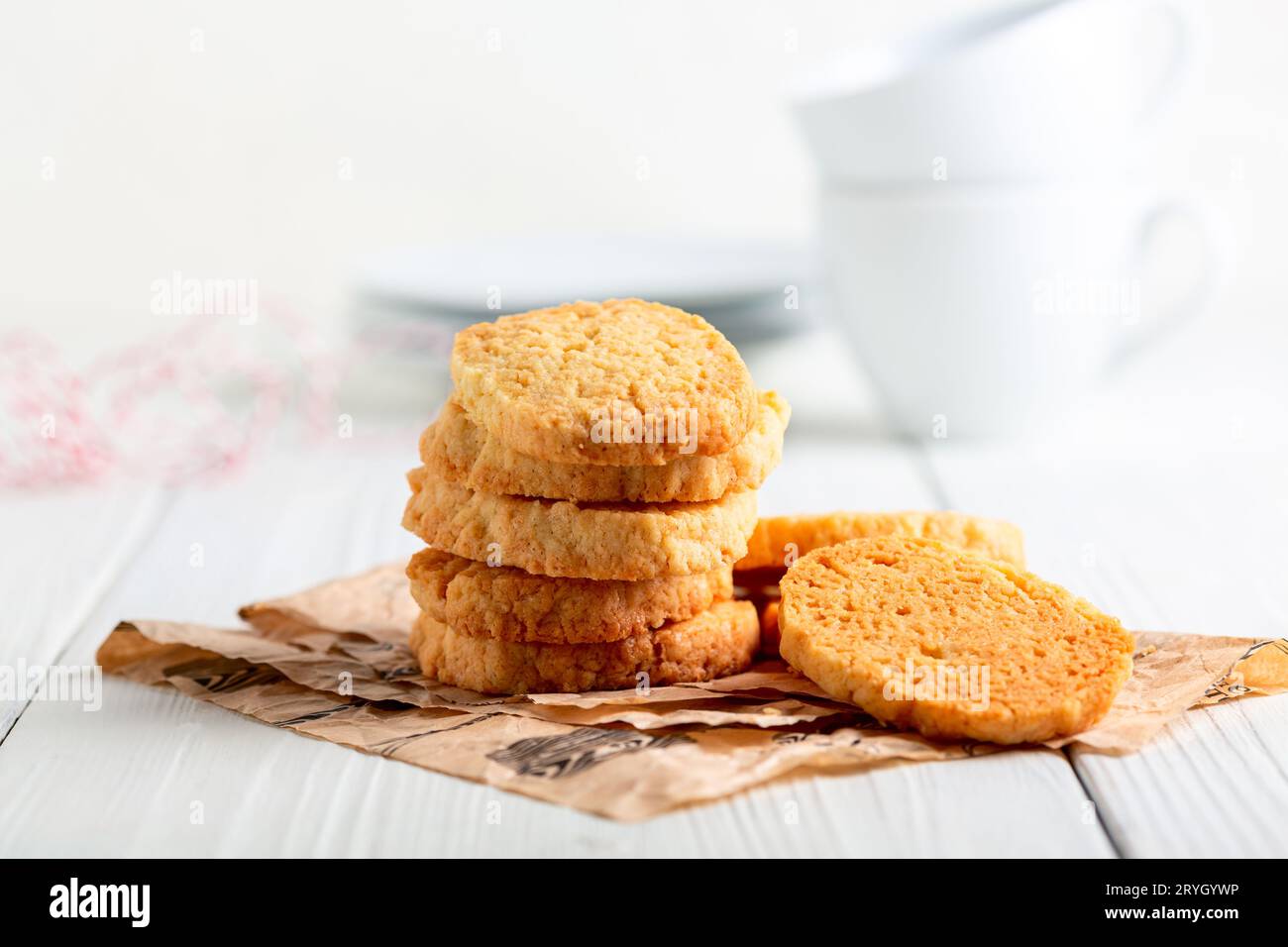 Traditional homemade shortbread Stock Photo - Alamy