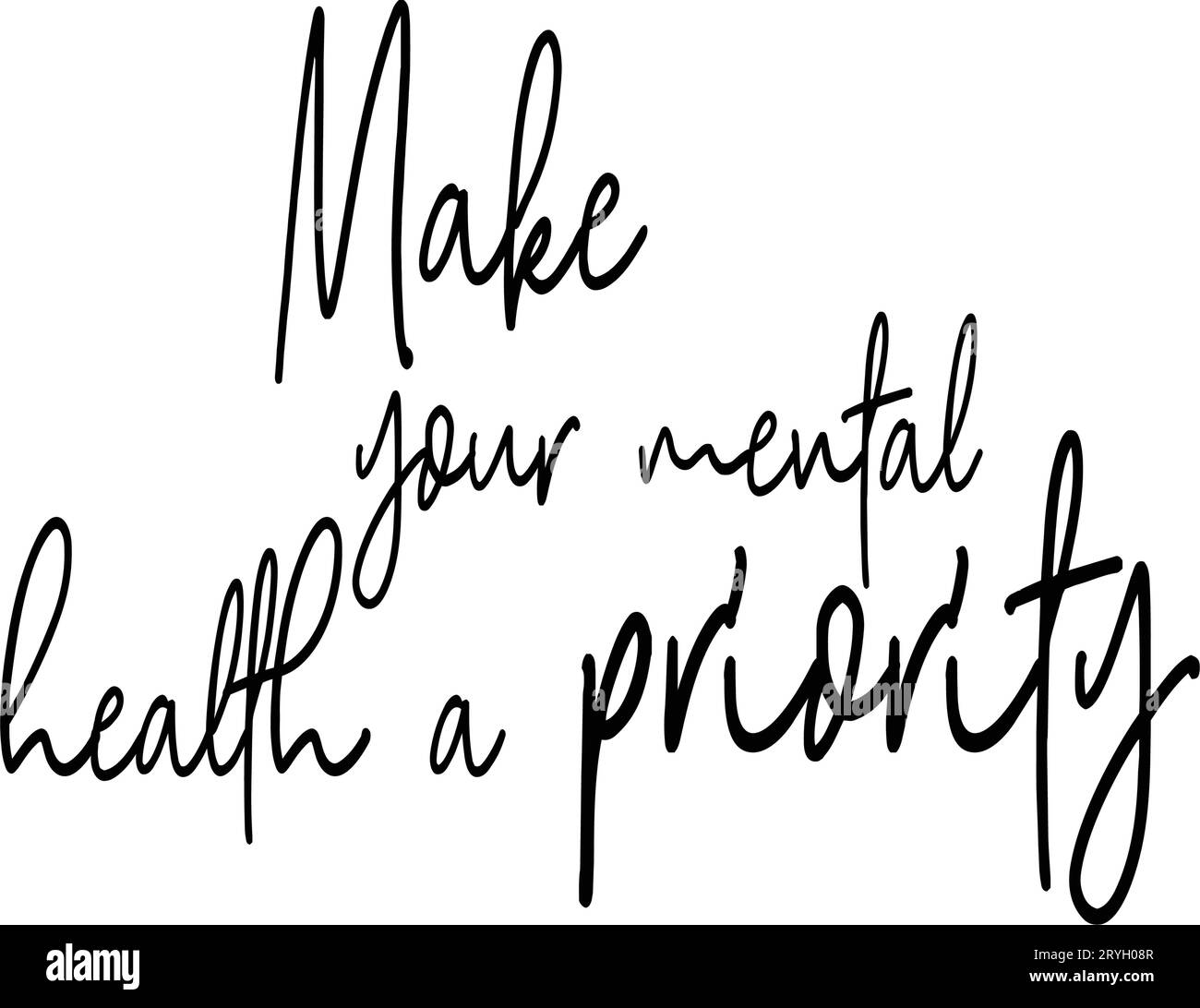 Lettering quotes motivation for life and happiness. Calligraphy ...