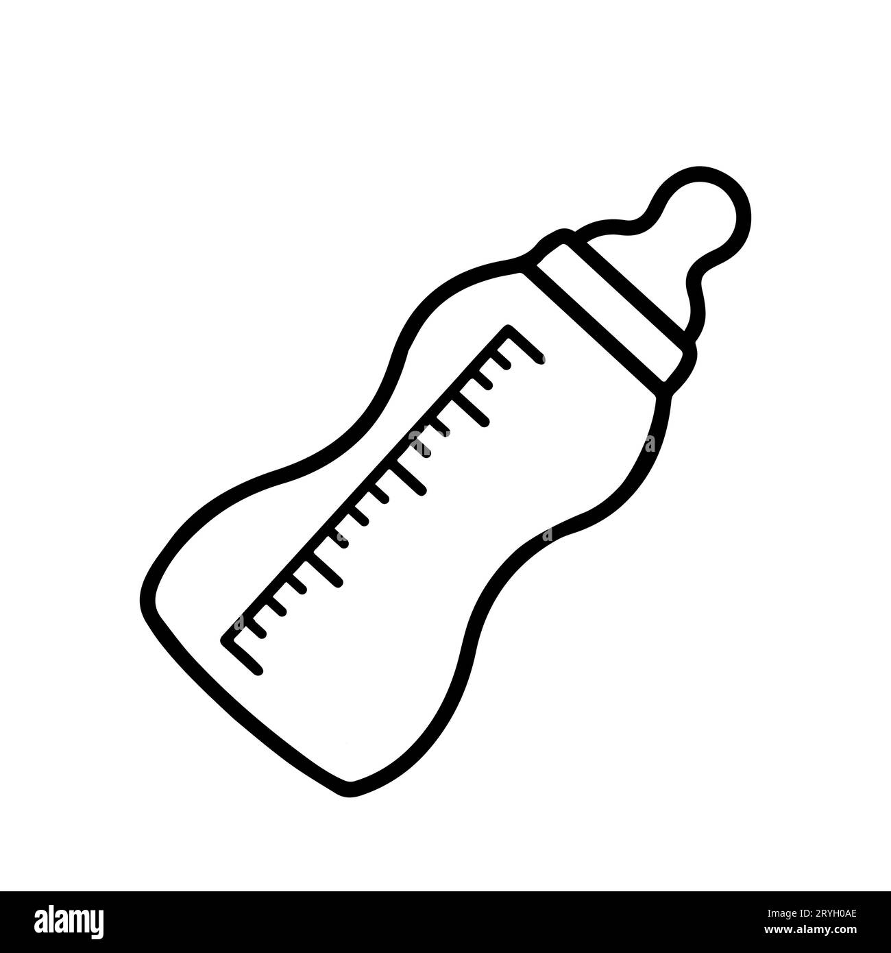 Toddler vector vectors Black and White Stock Photos & Images - Alamy