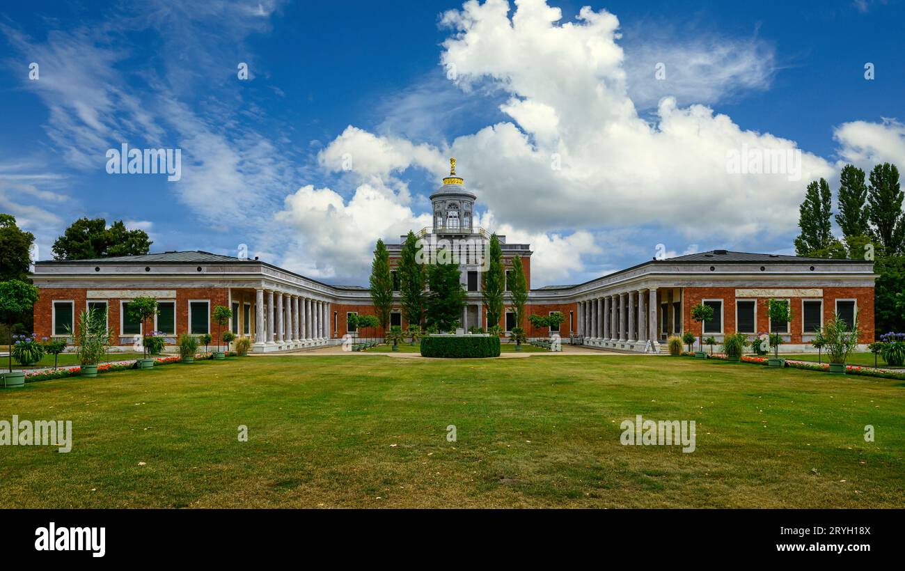 The Marble Palace in the New Garden in Potsdam Stock Photo - Alamy