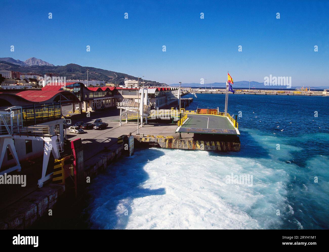 Spain transport harbours port ferry hi-res stock photography and images ...