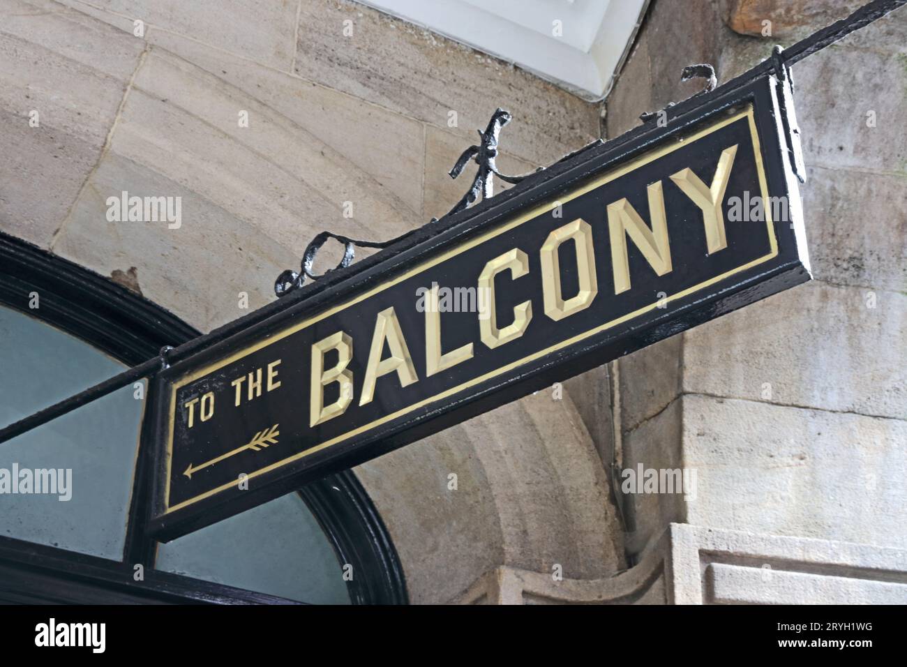 Balcony sign hi-res stock photography and images - Alamy