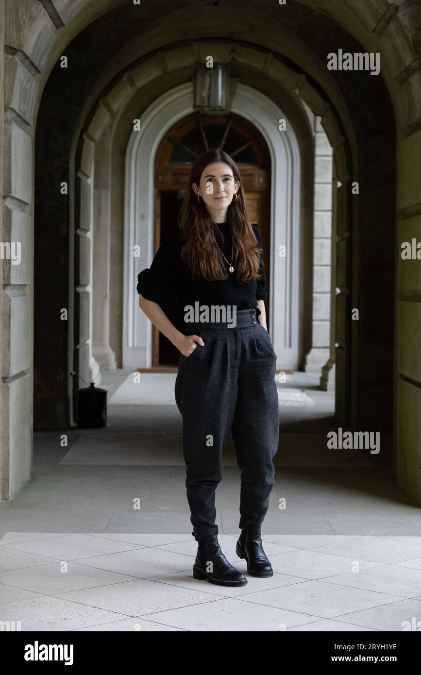 Katherine Rundell, English author of children's book 'Rooftoppers ...