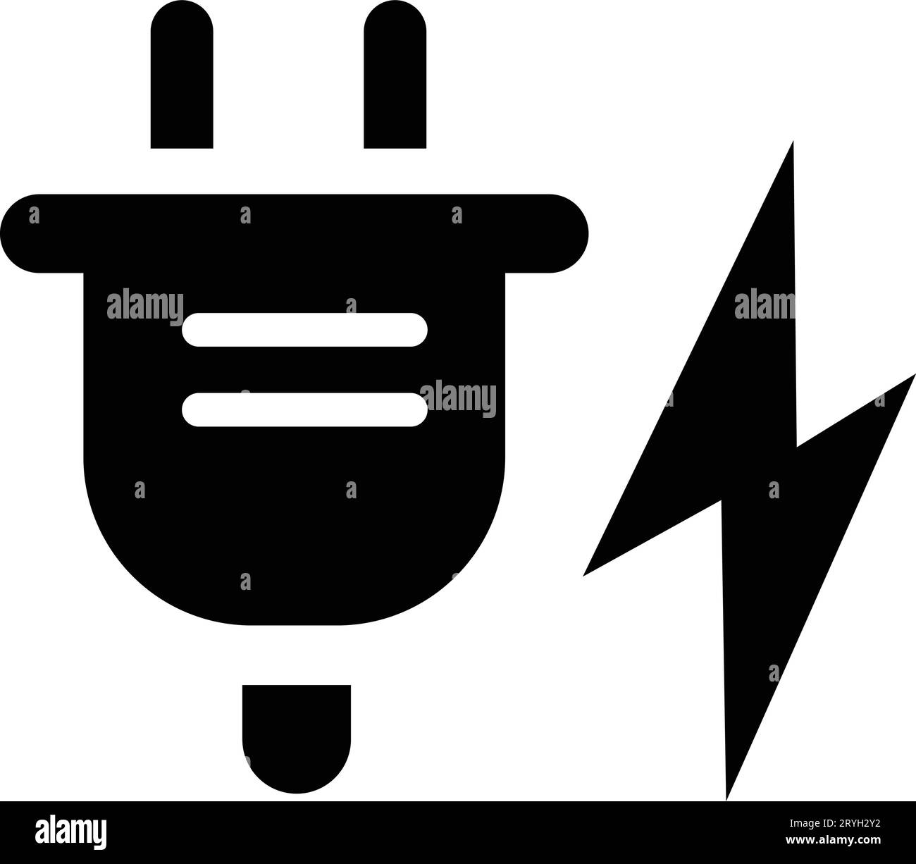 Electricity label Cut Out Stock Images & Pictures - Alamy