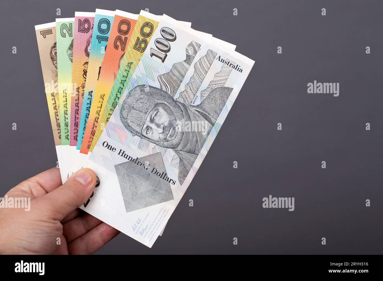 Australian paper currency hi-res stock photography and images - Alamy