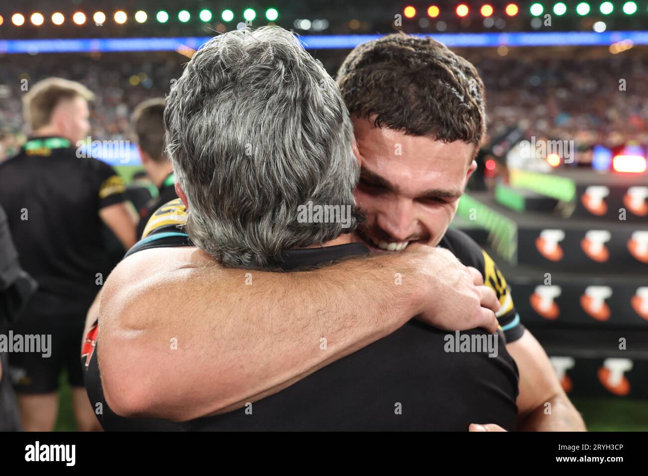 Sydney, Australia. 01st Oct, 2023. Nathan Cleary of the Panthers is ...