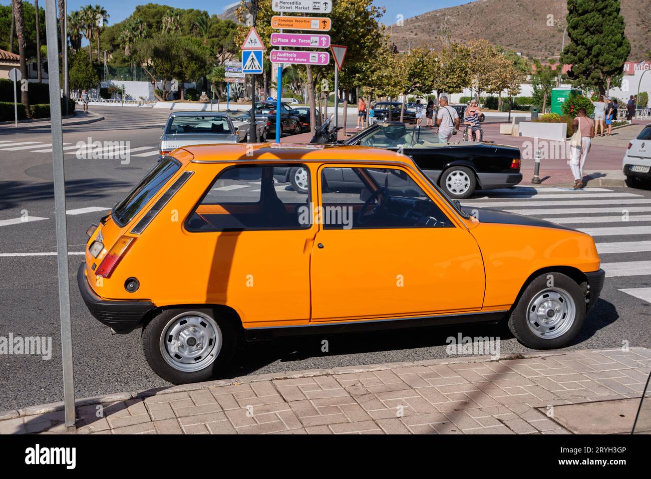 1977 Renault 5 Copa. Classic car meeting in Torremolinos, Málaga, Spain ...