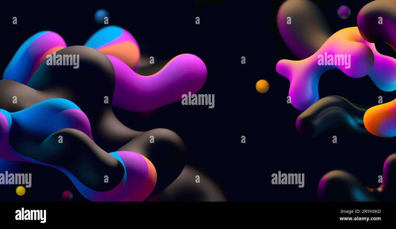 3D Abstract Background Stock Photo - Alamy