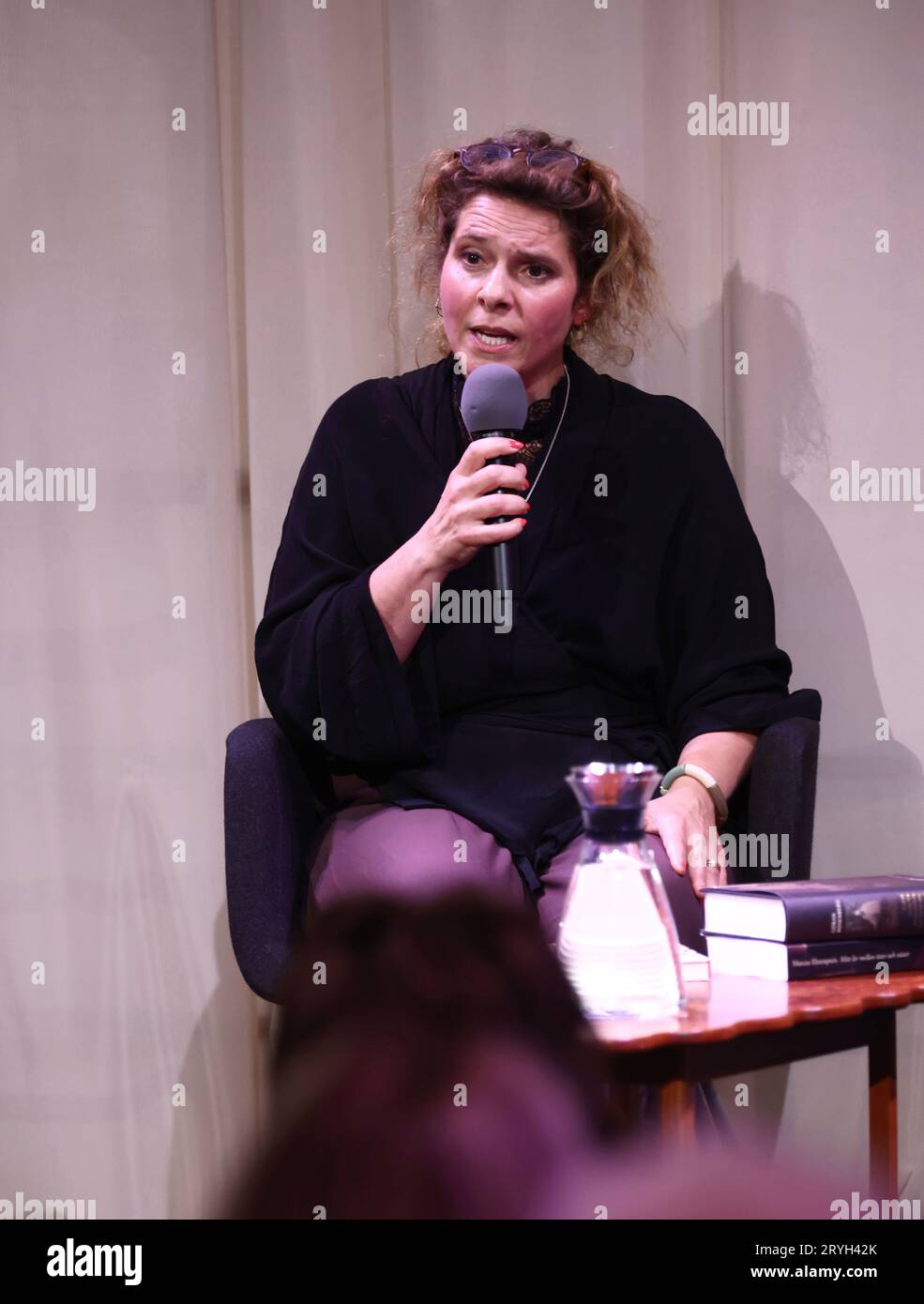 Vanna Rosenberg during Bokmässan, book fair, at Svenska mässan ...