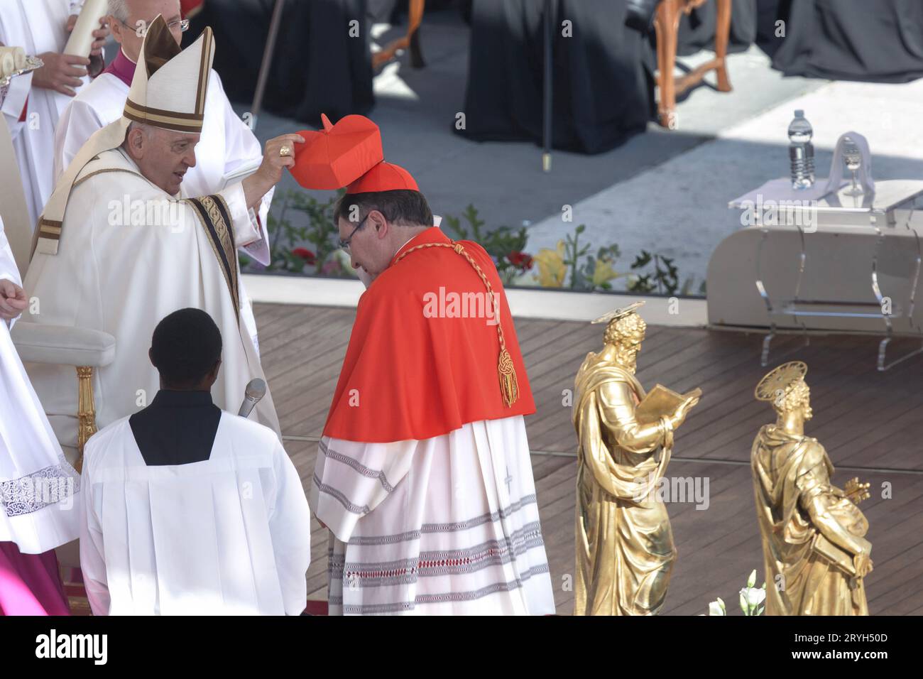 Vatican city, Vatican, 30 September 2023. Pope Francis appoints as new ...