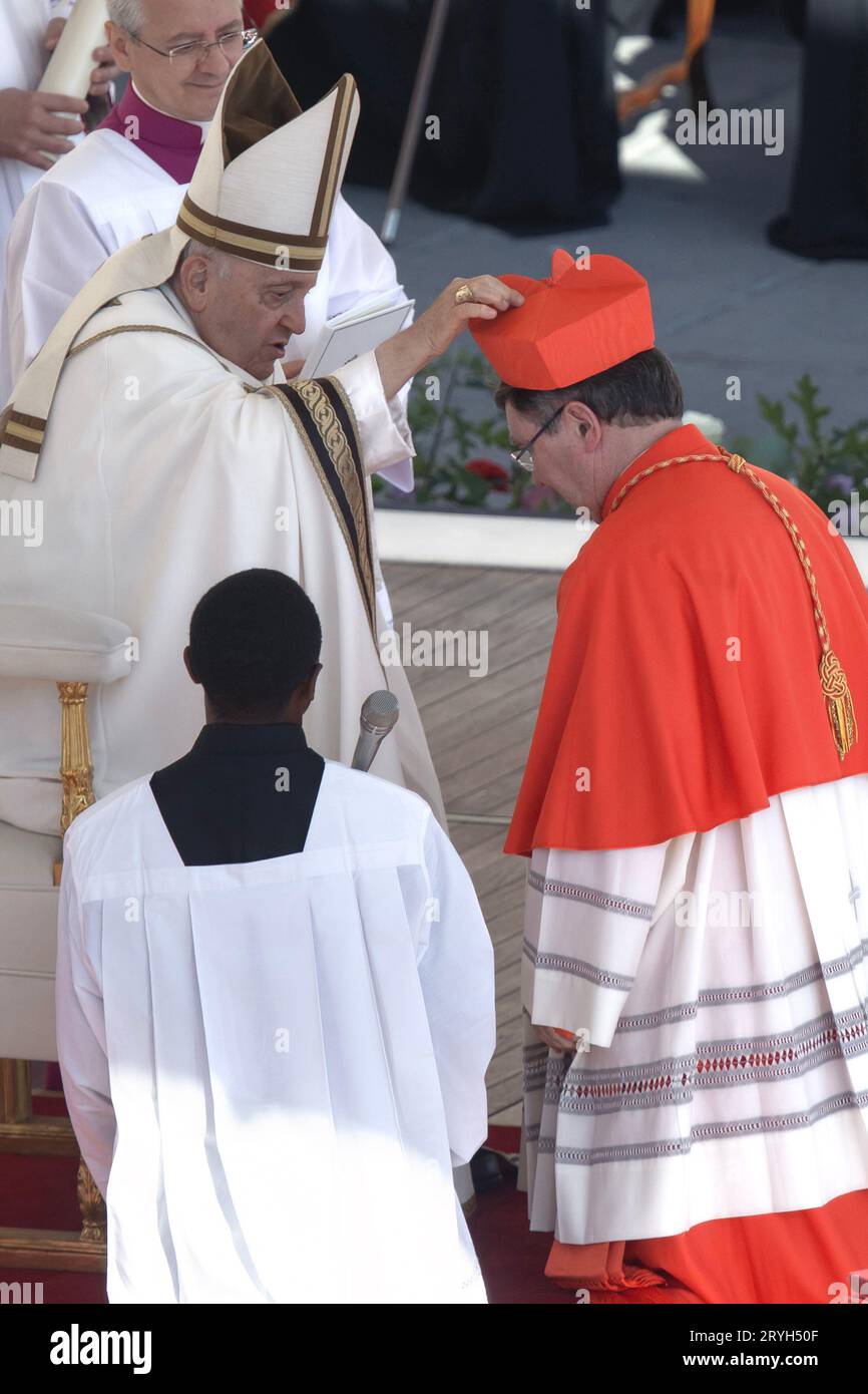 Vatican city, Vatican, 30 September 2023. Pope Francis appoints as new ...