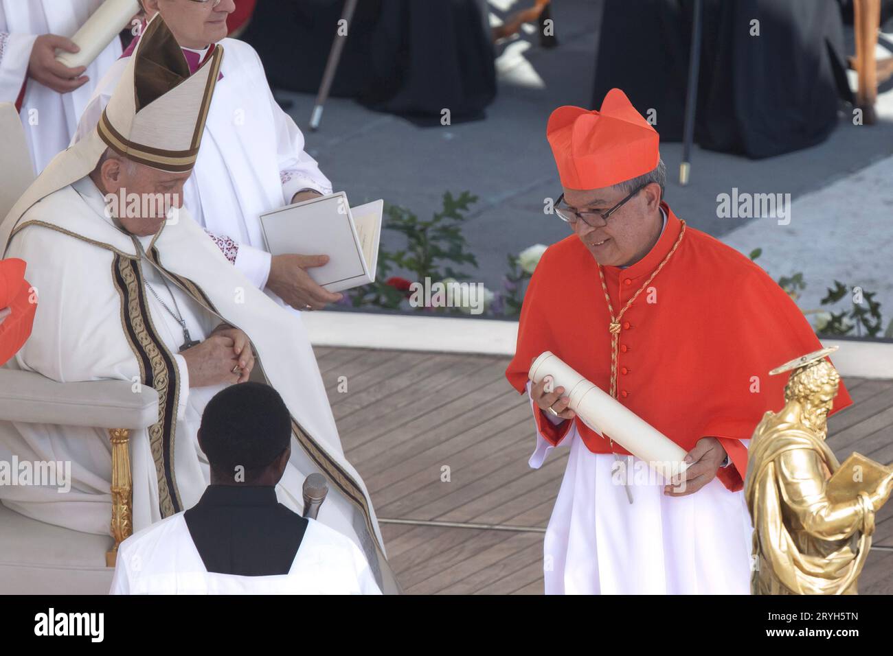 Vatican city, Vatican, 30 September 2023. Pope Francis appoints as new ...