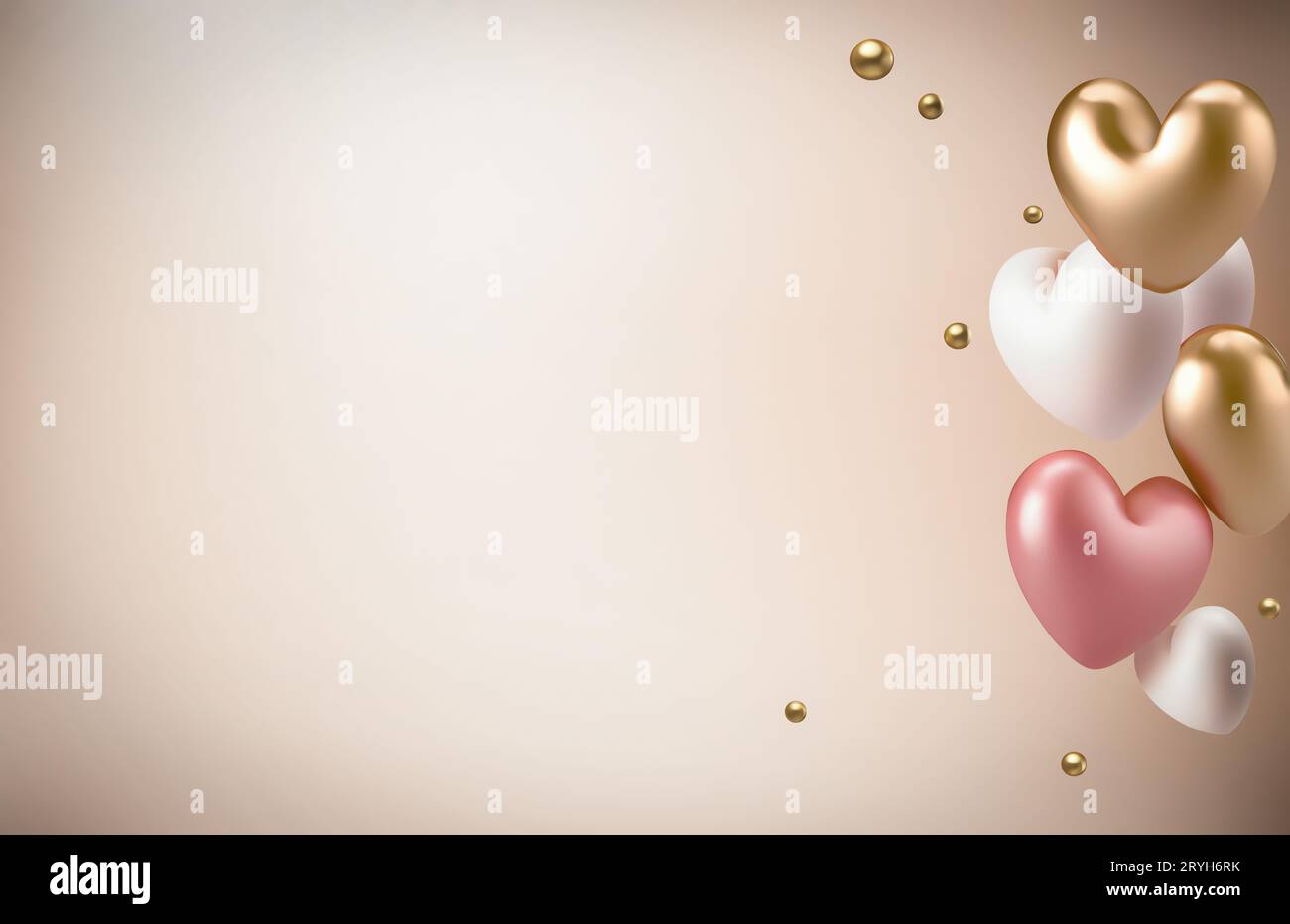 Romantic Card Background Stock Photo - Alamy