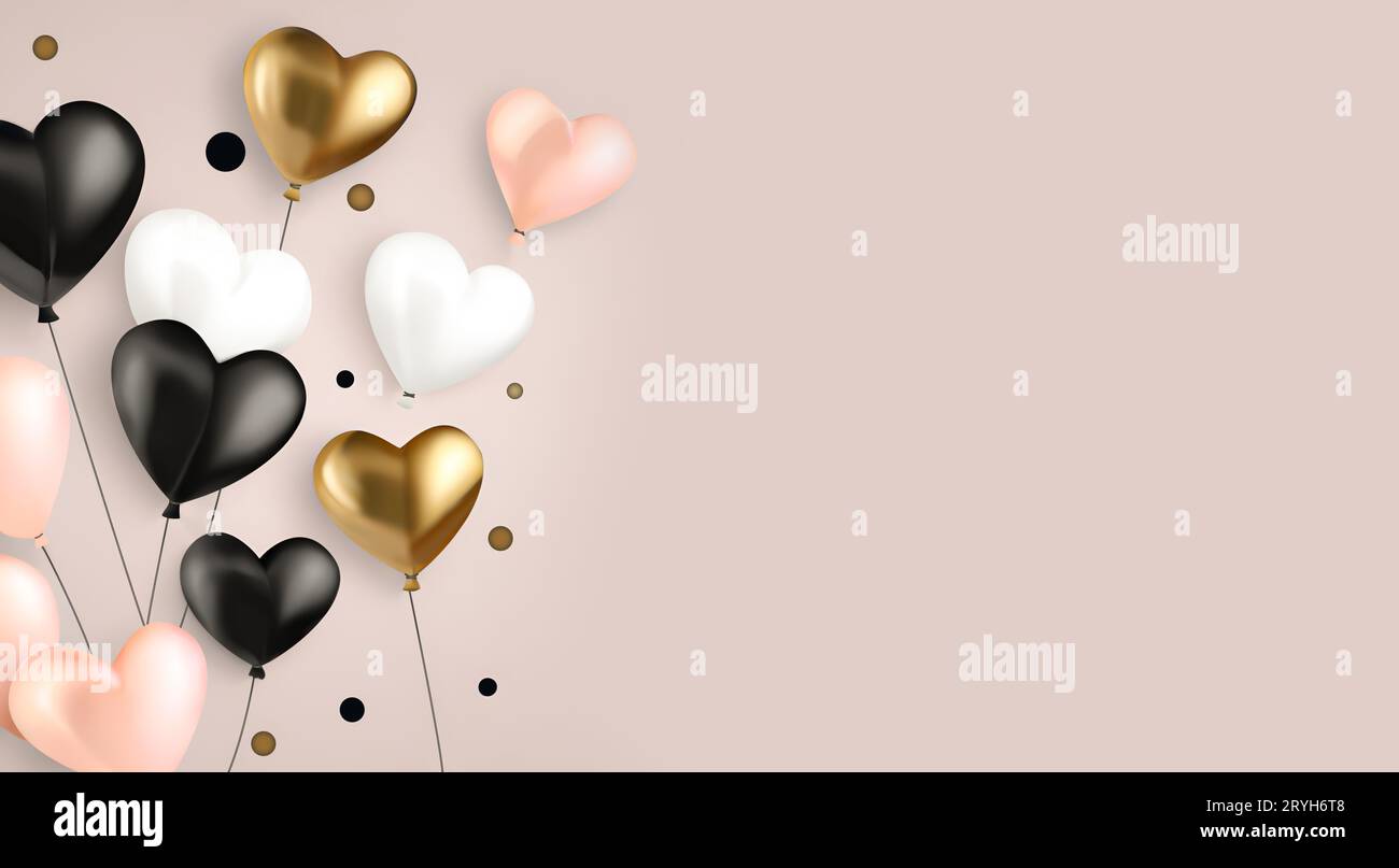 Romantic Card Background Stock Photo - Alamy