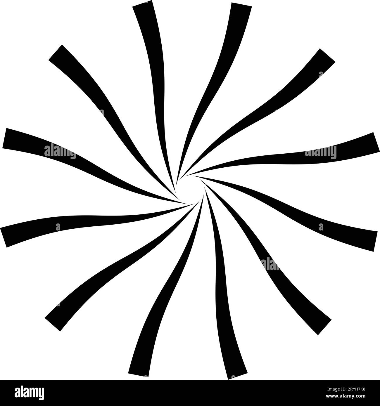 Sunburst Pattern Background. Rays. Radial. Summer Banner. Radiation or ...