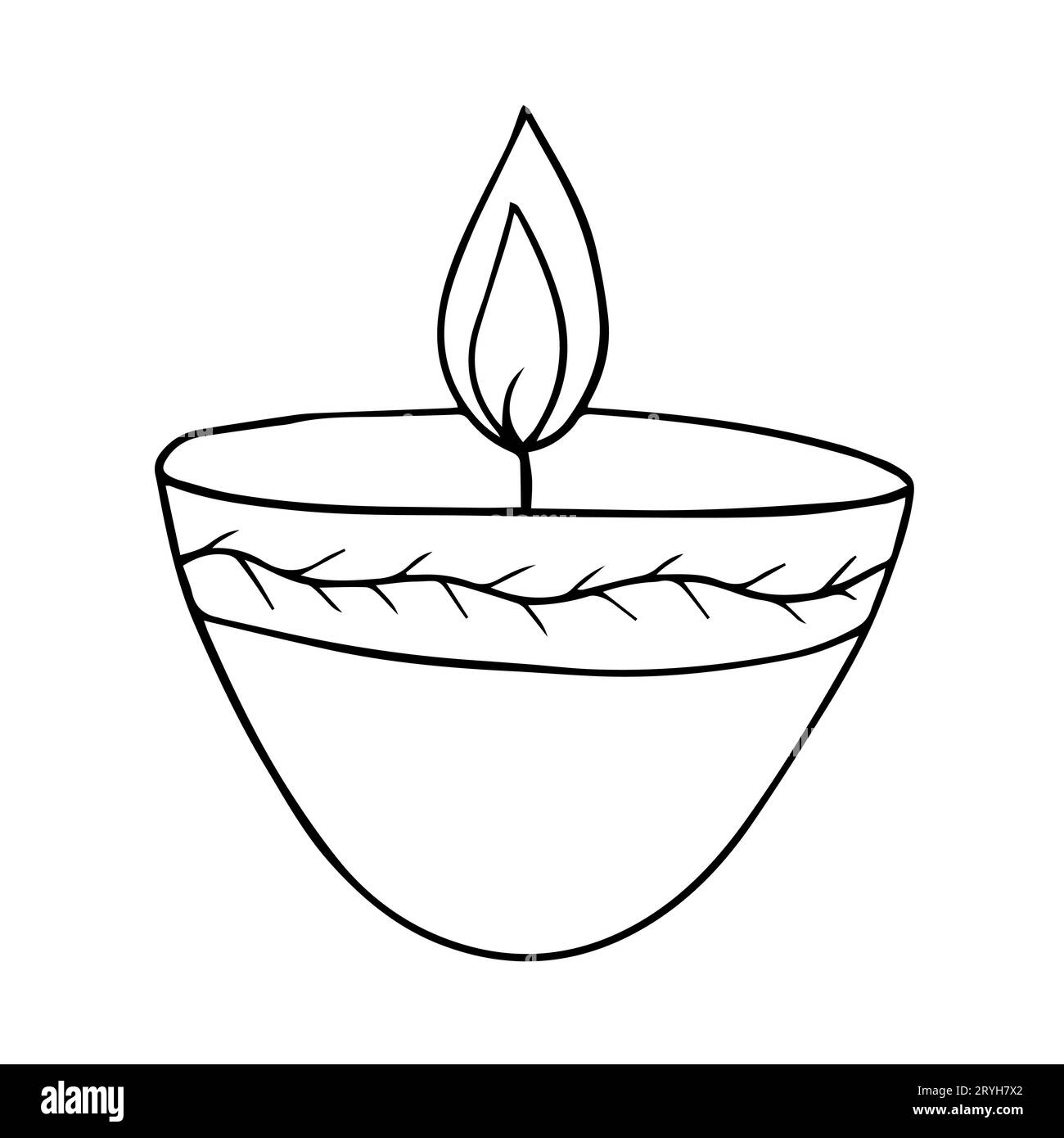 Deepavali design Black and White Stock Photos & Images - Alamy