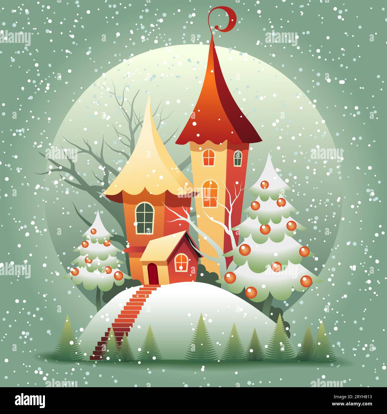 Christmas fairy Stock Vector Images - Alamy