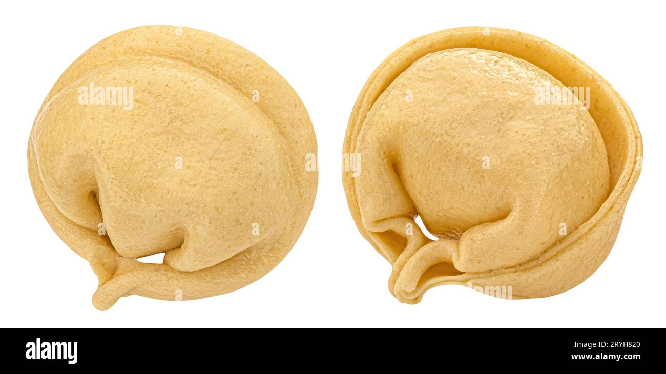 Fresh raw dumplings on Cut Out Stock Images & Pictures - Alamy