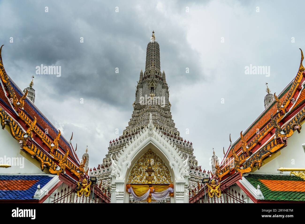 Wat Pole Han Temple (Thailand Bangkok Stock Photo - Alamy