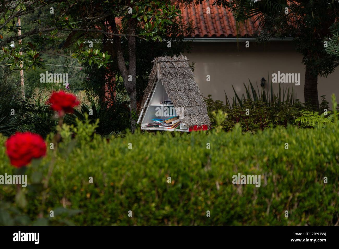 library in santana, madeira Stock Photo - Alamy