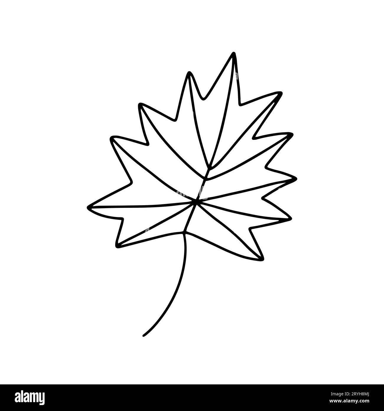 Canadian maple leaf Black and White Stock Photos & Images - Alamy