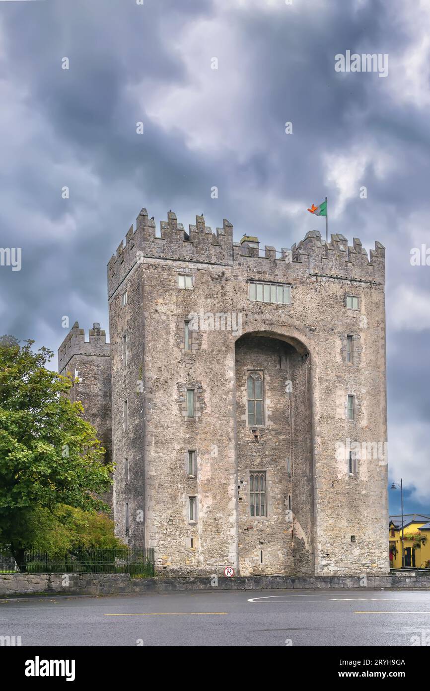 Ireland castle flag hi-res stock photography and images - Alamy