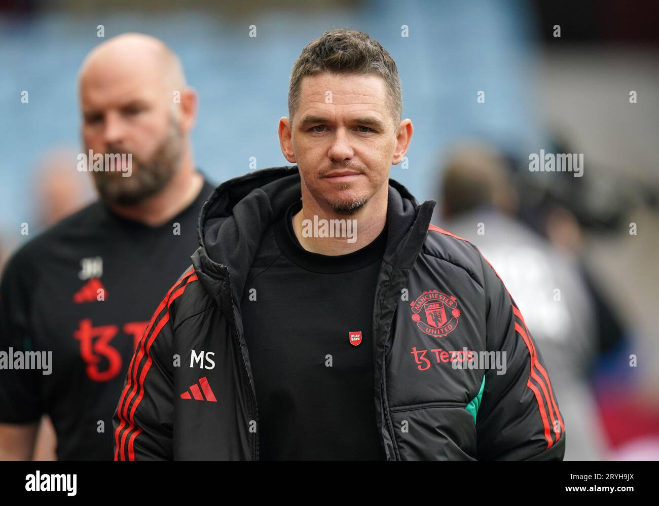 Manchester United manager Marc Skinner during the Barclays Women's ...