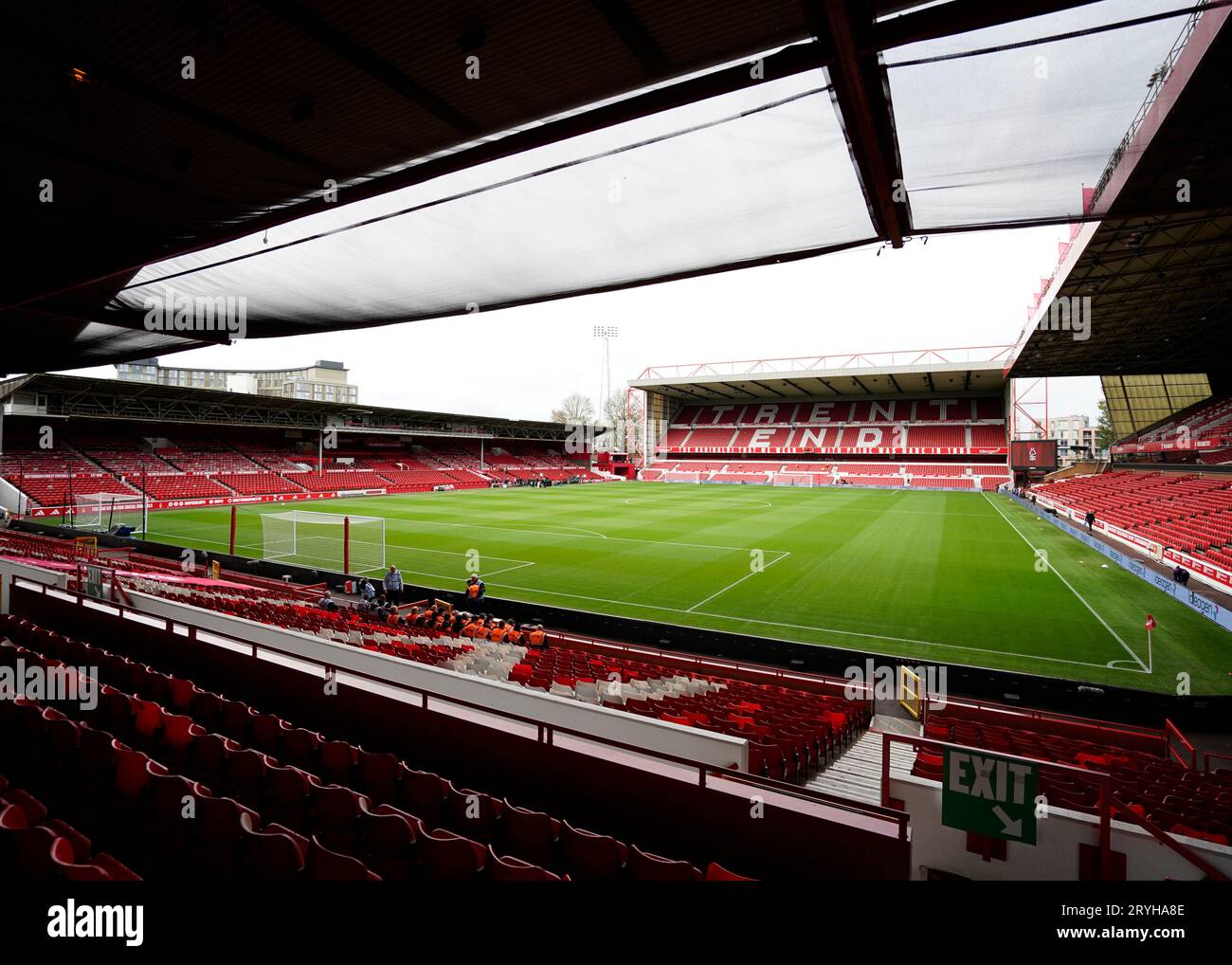 The city ground nottingham general view hi-res stock photography and ...