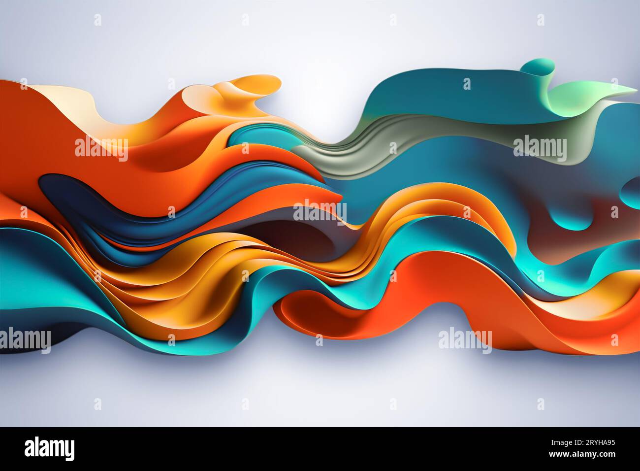3D Abstract Background Stock Photo - Alamy