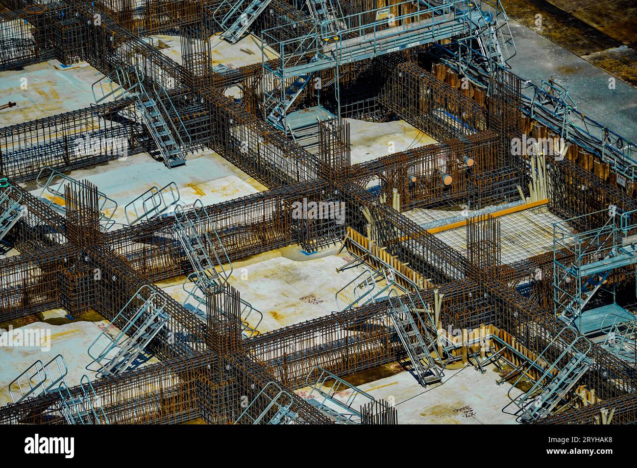 Basic construction of construction sites Stock Photo - Alamy