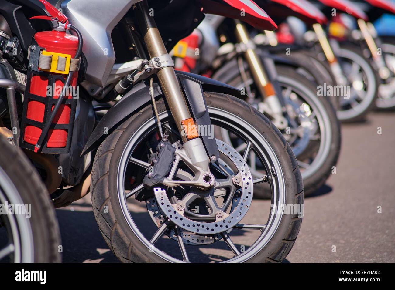 Fire fighting motorcycle hi-res stock photography and images - Alamy