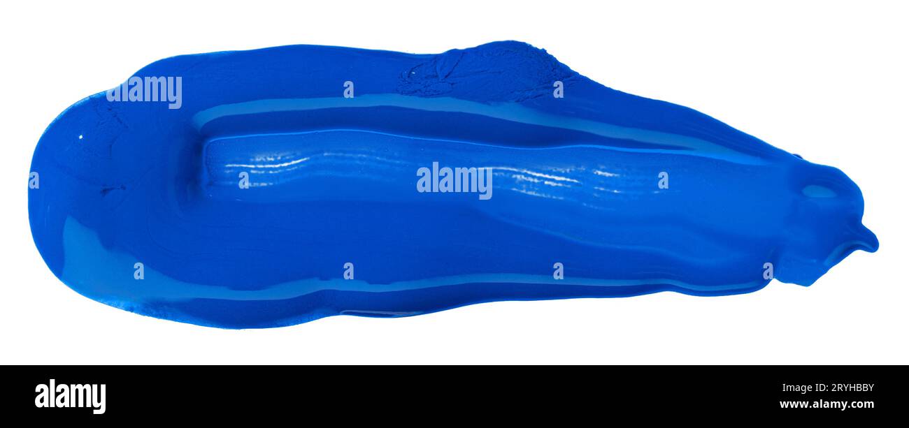 Blue brush stroke background hi-res stock photography and images - Alamy