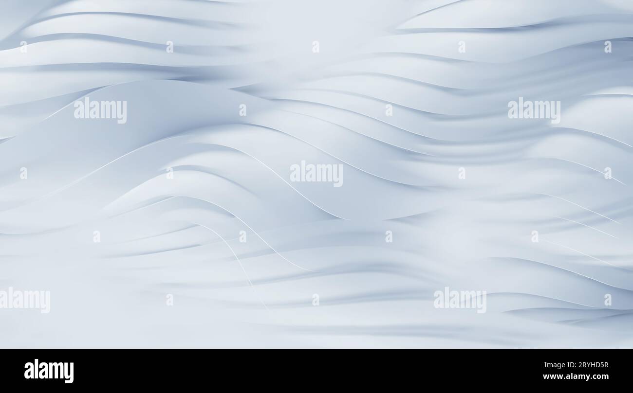 3d blank abstract white hi-res stock photography and images - Alamy