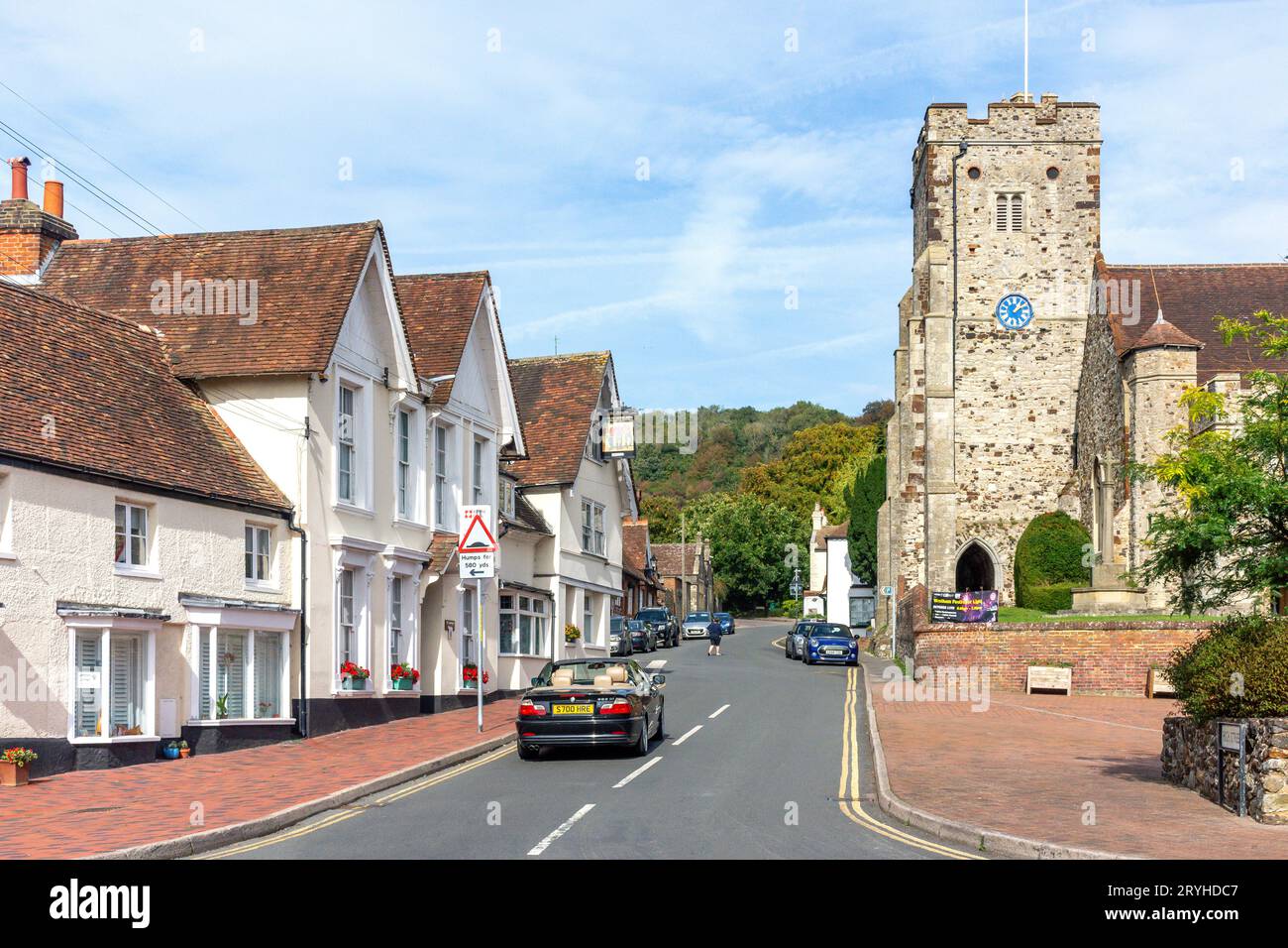 St George's Church, High Street, Wrotham, Kent, England, United Kingdom ...