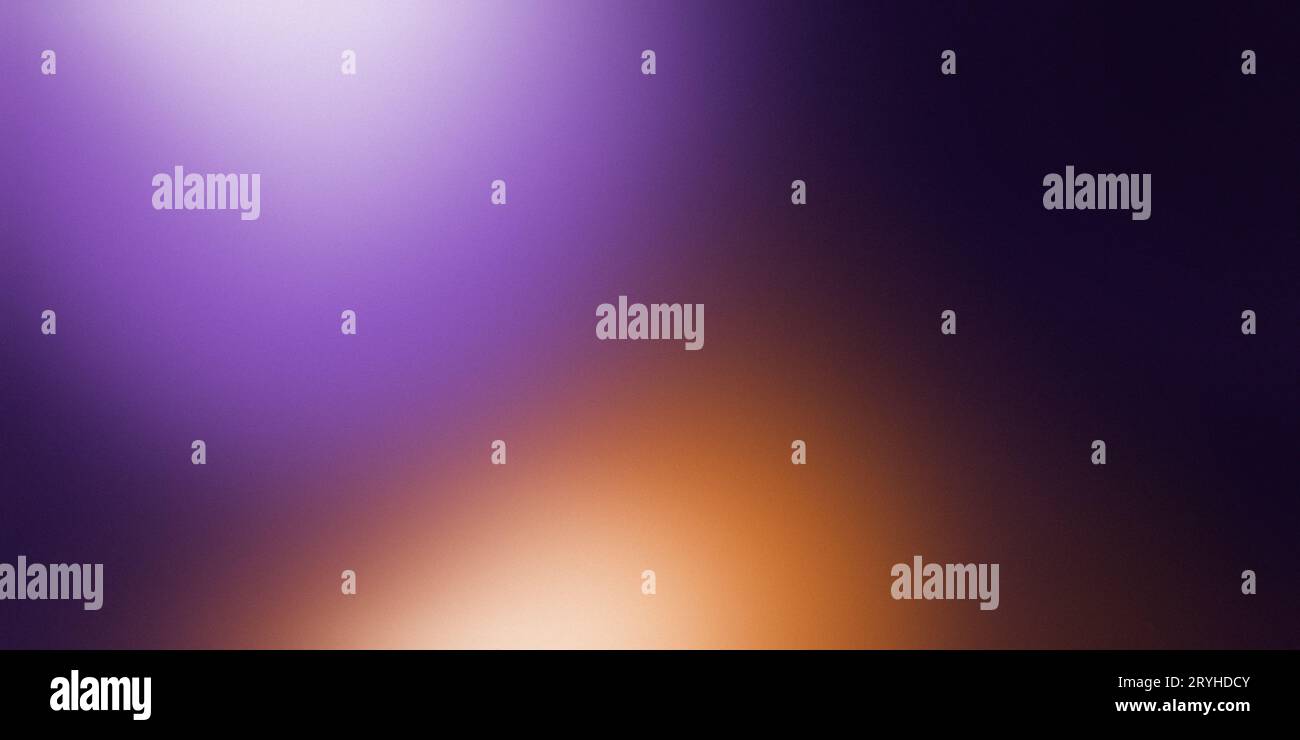Dark grainy purple orange gradient background, glowing lights, noise ...