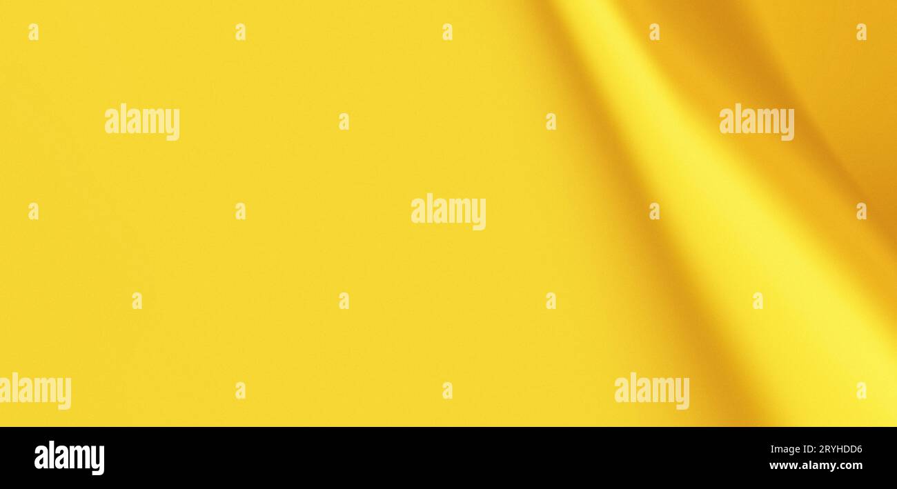 Yellow background, yellow gradient abstract backdrop, copy space ...