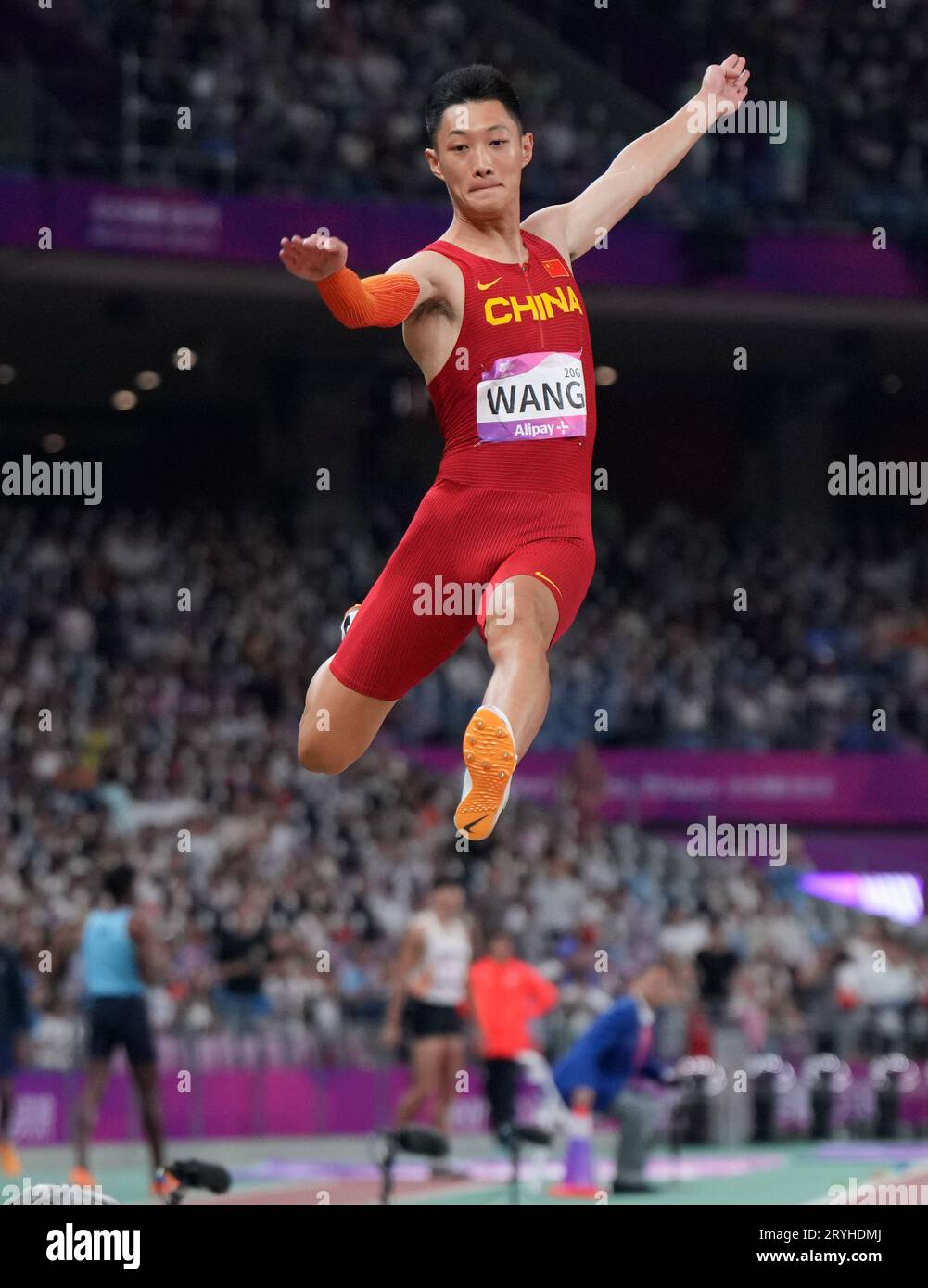 Hangzhou, China's Zhejiang Province. 1st Oct, 2023. Wang Jianan of ...