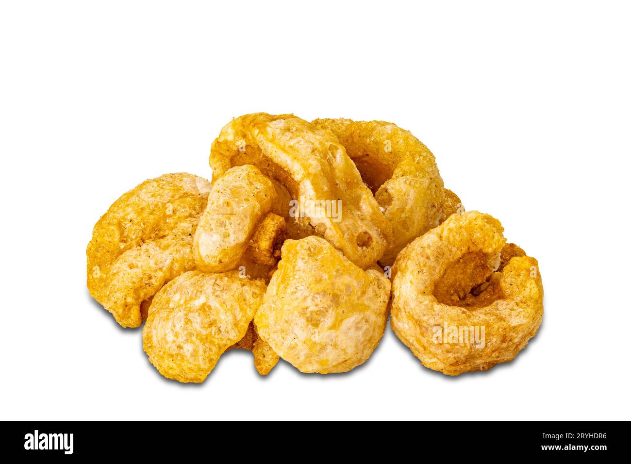 Deep fried pig skin hi-res stock photography and images - Alamy