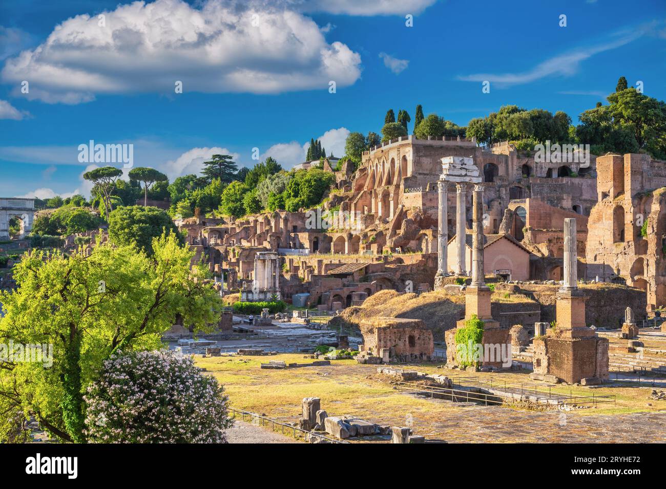 Roman temple sunrise hi-res stock photography and images - Alamy