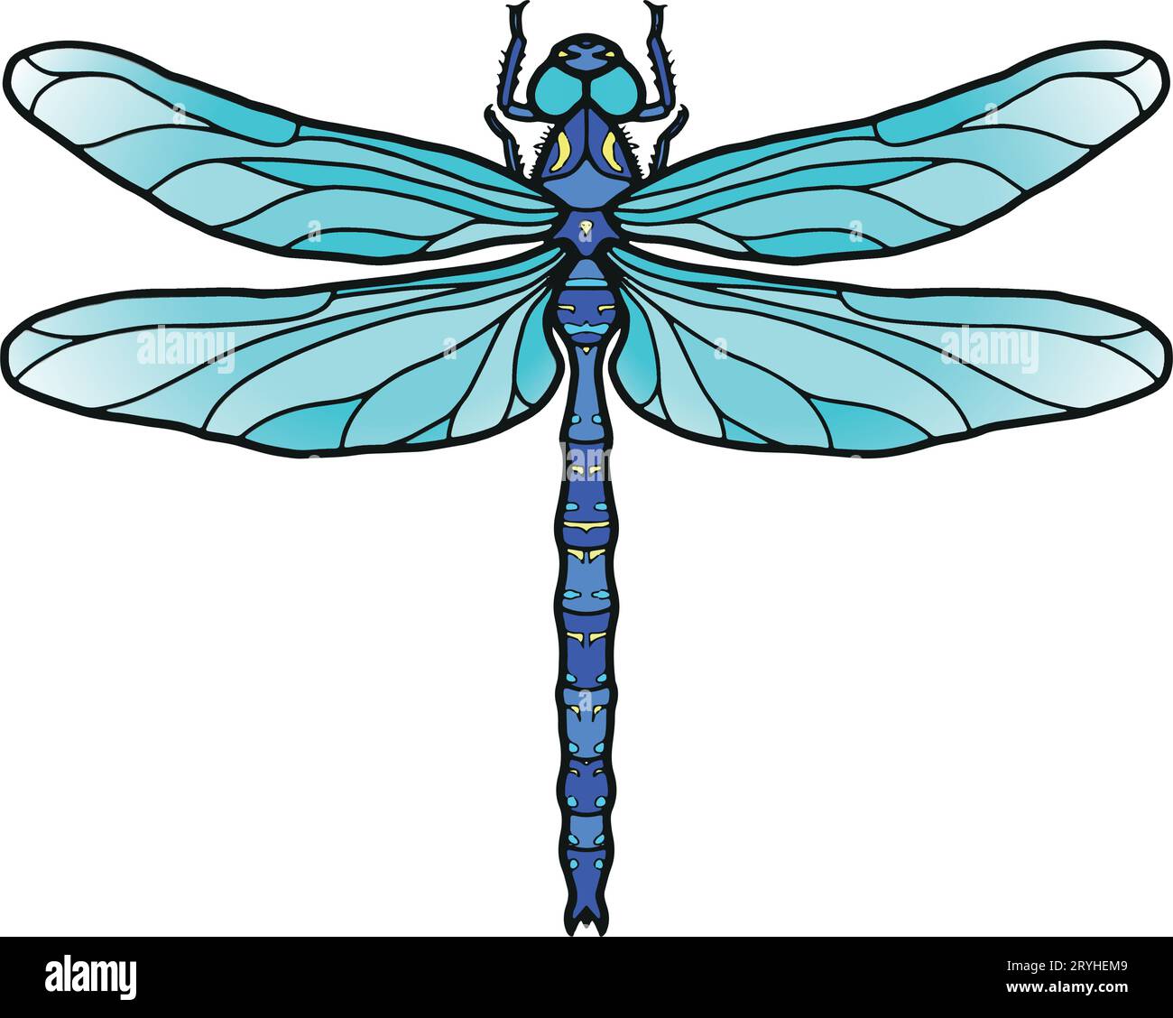 Serene creativity Stock Vector Images - Alamy