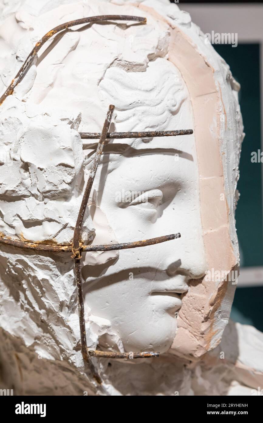 Possagno, Italy: Art creation with gypsum. Concept of idea, creativity ...